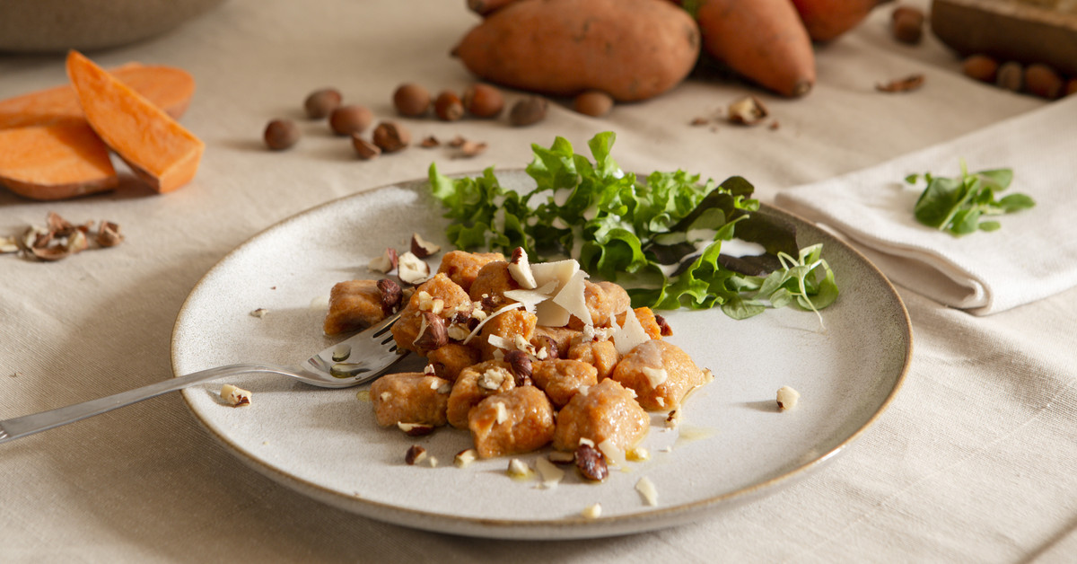 Ssskartoffel Gnocchi Was Dazu